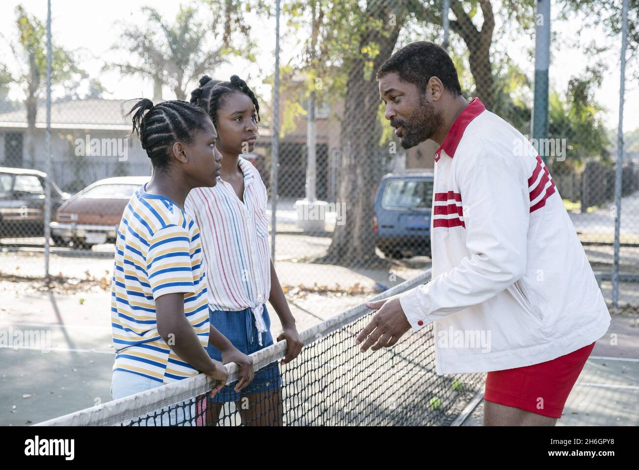 KING RICHARD, from left: Demi Singleton, as Serena Williams, Saniyya ...