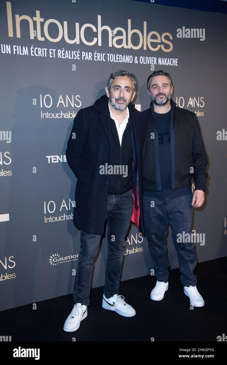 Eric Toledano and Olivier Nakache attending the 10th Anniversary of the ...