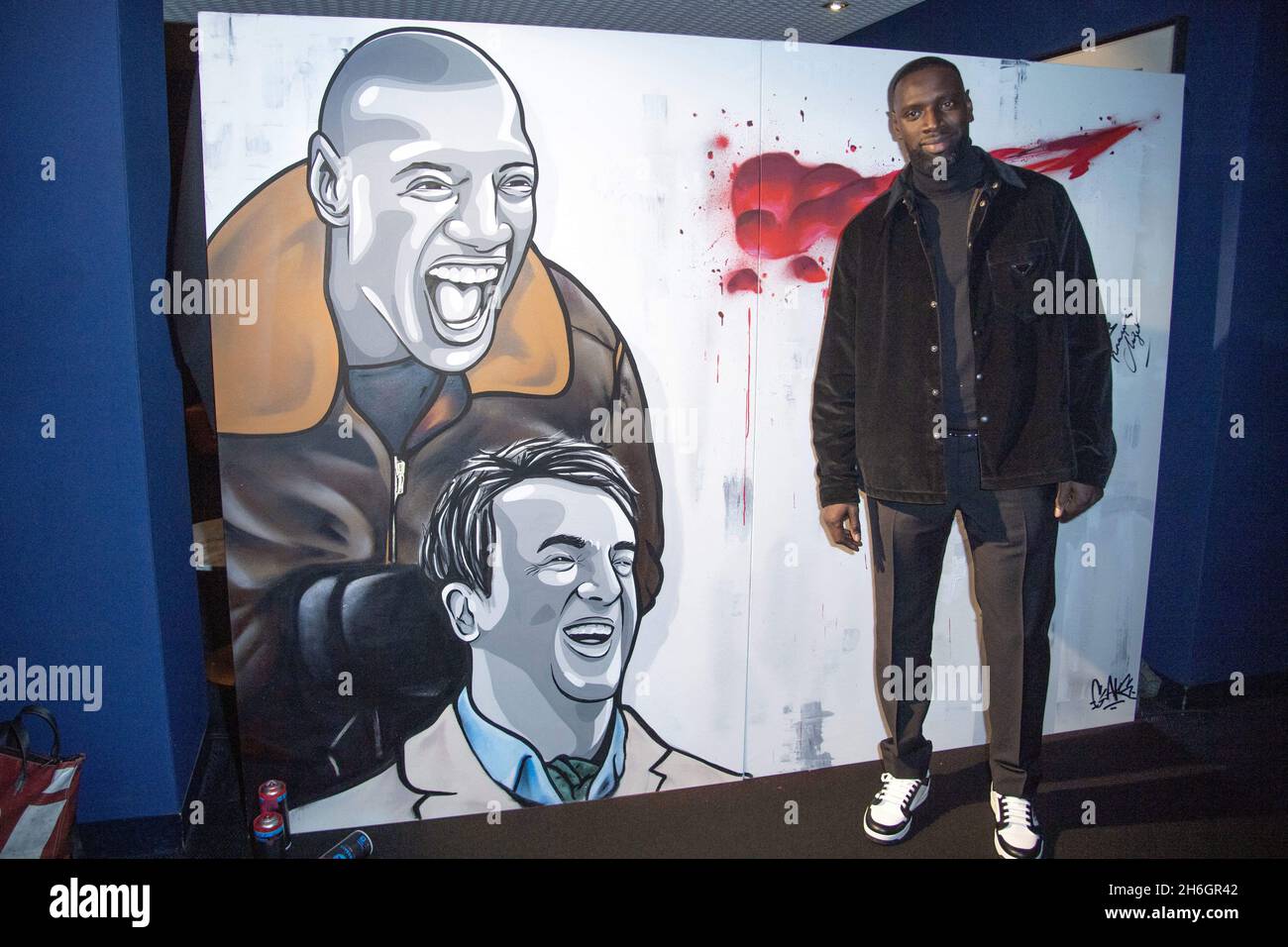 Omar Sy attending the 10th Anniversary of the Film Intouchables at the ...