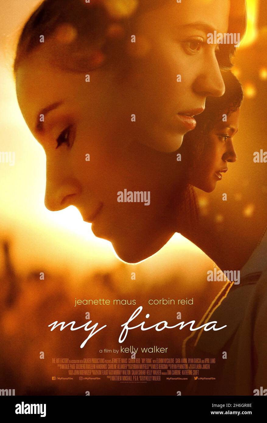 MY FIONA, poster, from left: Jeanette Maus, Sara Amini, Corbin Reid ...