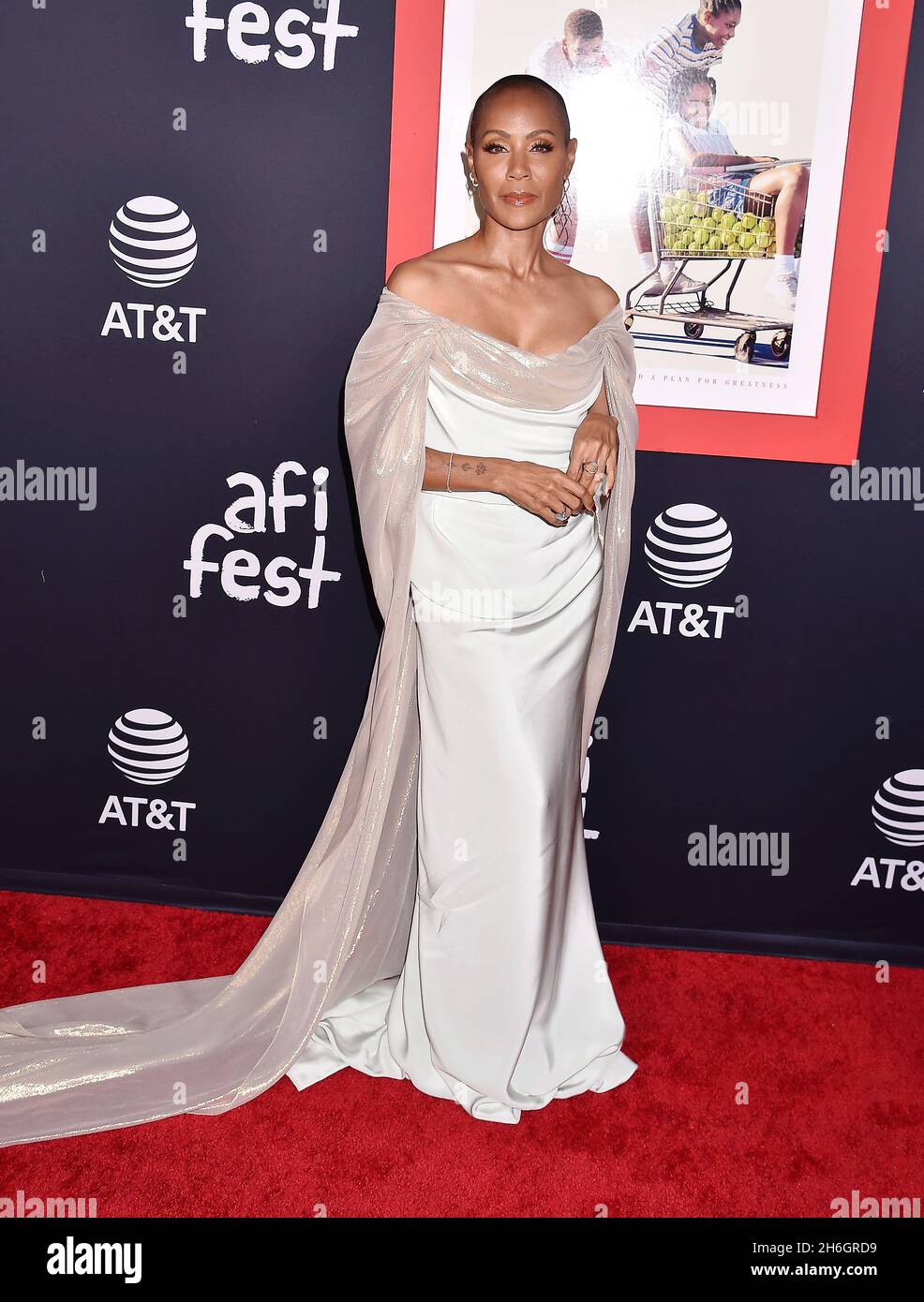 HOLLYWOOD, CA - NOVEMBER 14: Jada Smith attends the 2021 AFI Fest ...