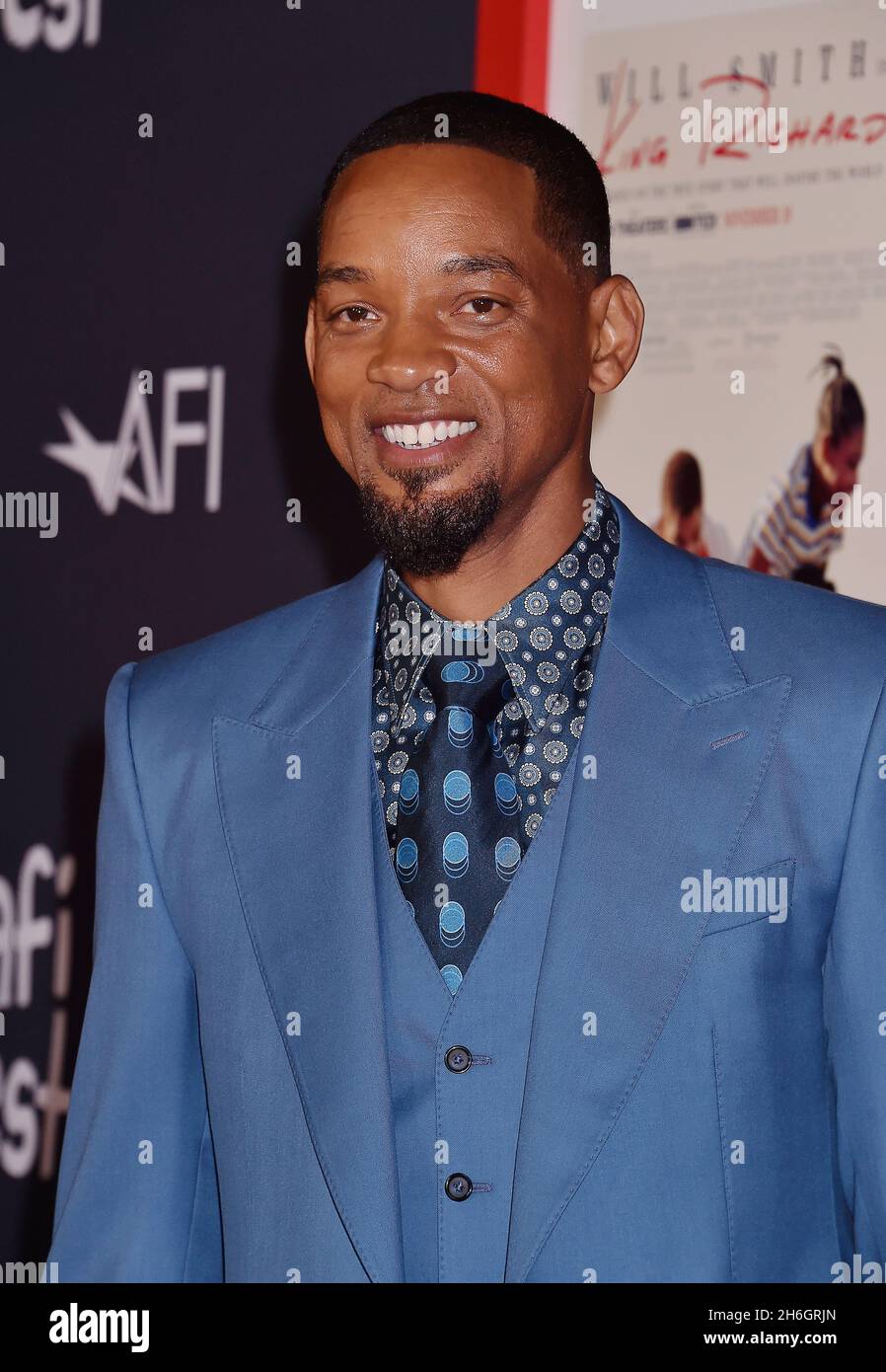 HOLLYWOOD, CA - NOVEMBER 14: Will Smith attends the 2021 AFI Fest ...