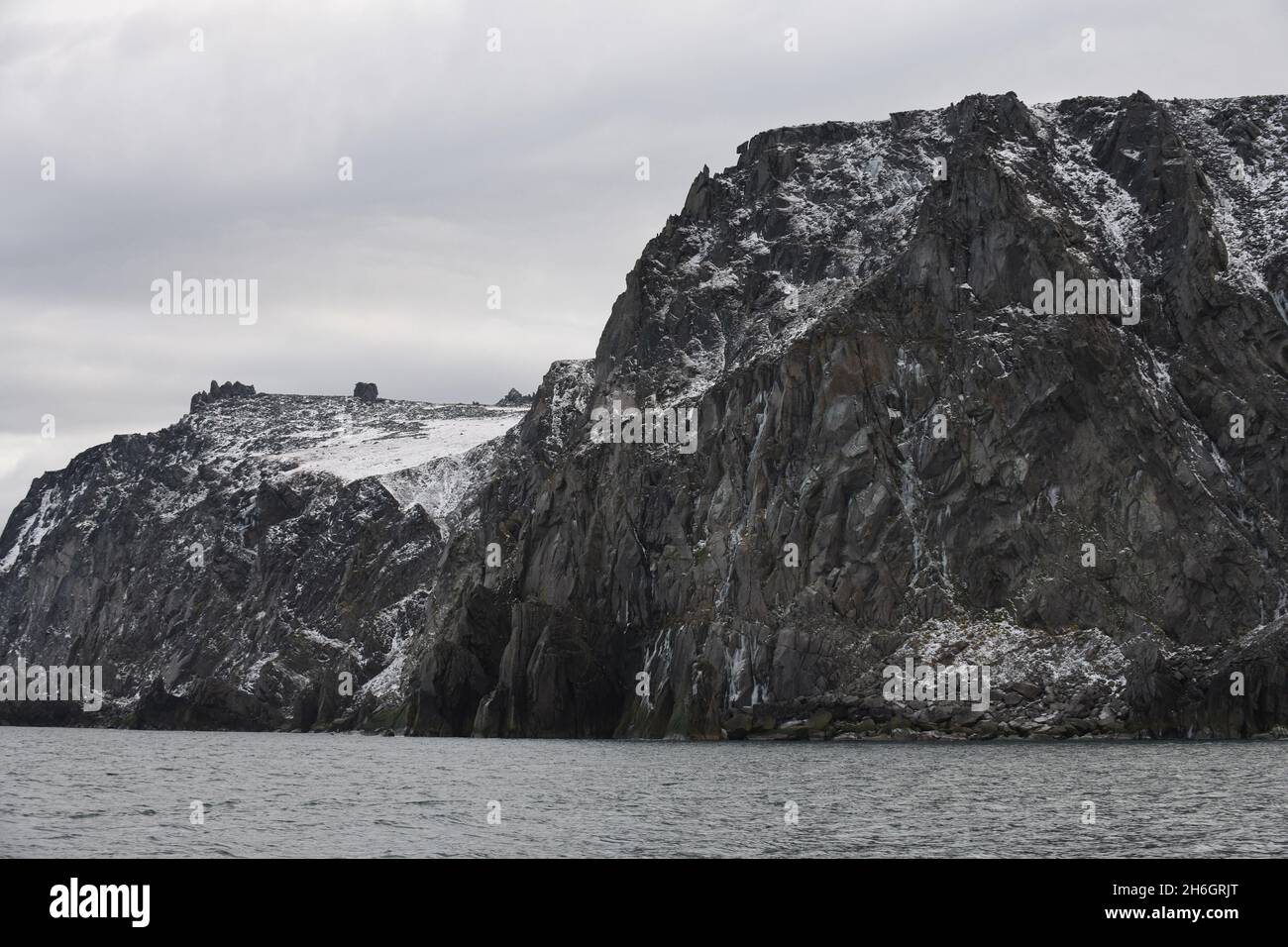 Russia, Chukotka Autonomous Okrug. Walrus hunting. Indigenous people of ...
