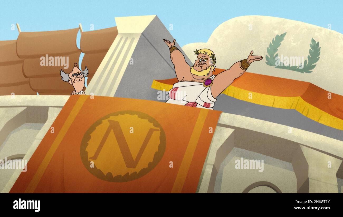 ANIMANIACS, Nero (right), 'Rome Sweet Rome/Backwards Pinky/Wakko's ...