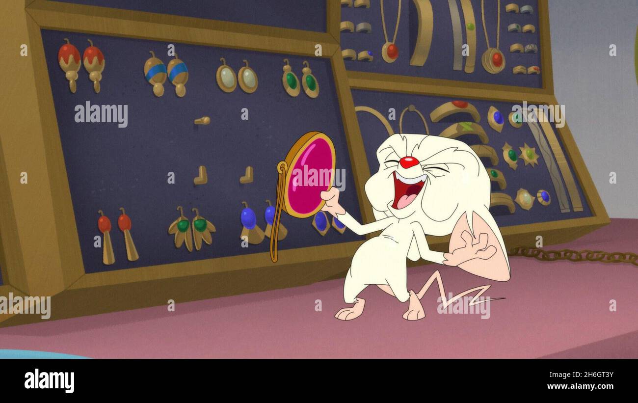 ANIMANIACS, Brain (of Pinky and the Brain - voice: Maurice LaMarche ...