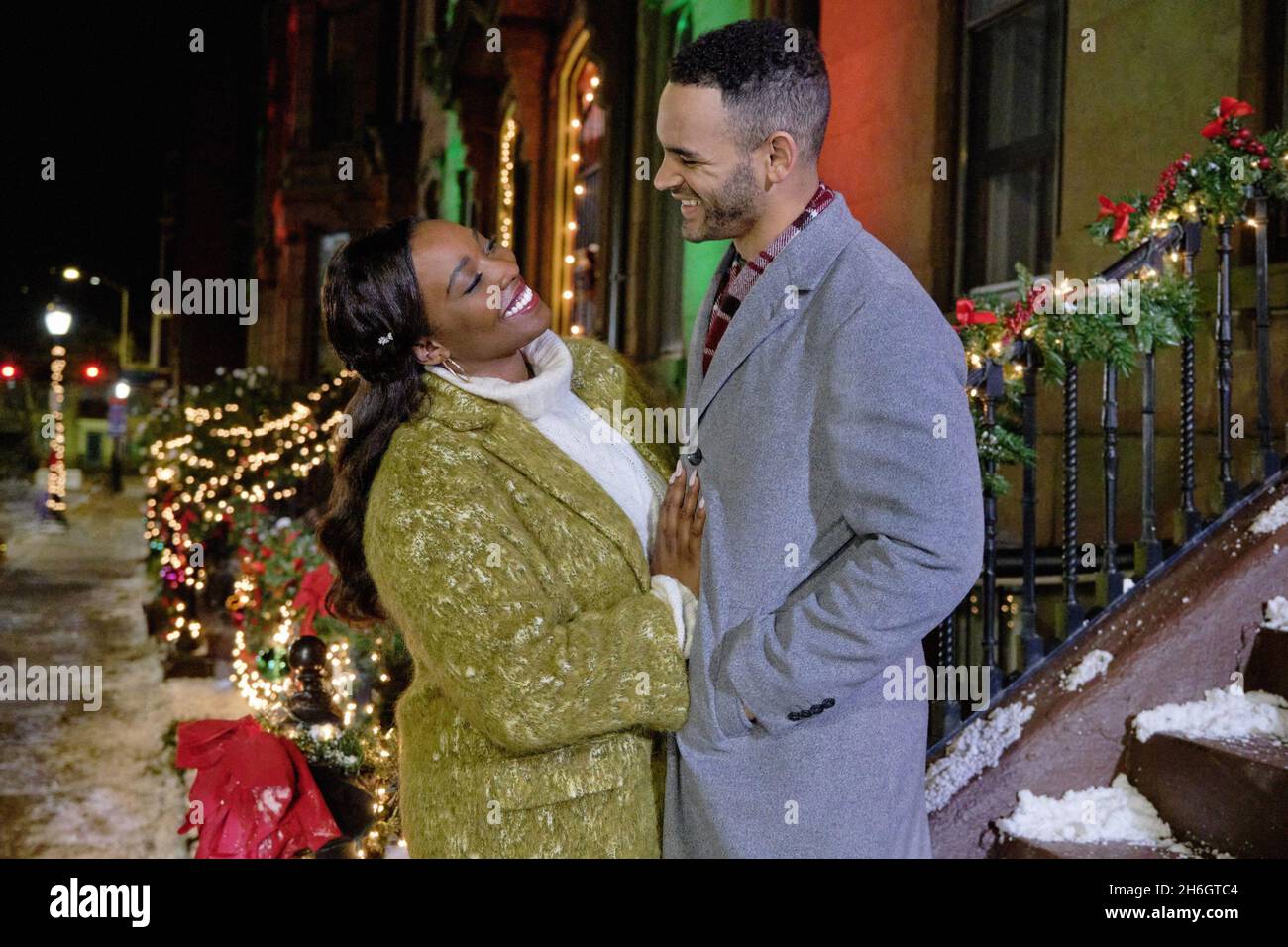 A HOLIDAY IN HARLEM, from left: Olivia Washington, Will Adams, (aired ...