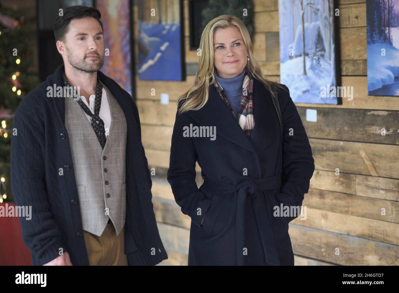 OPEN BY CHRISTMAS, from left: Patrick Rinehart, Alison Sweeney, (aired ...
