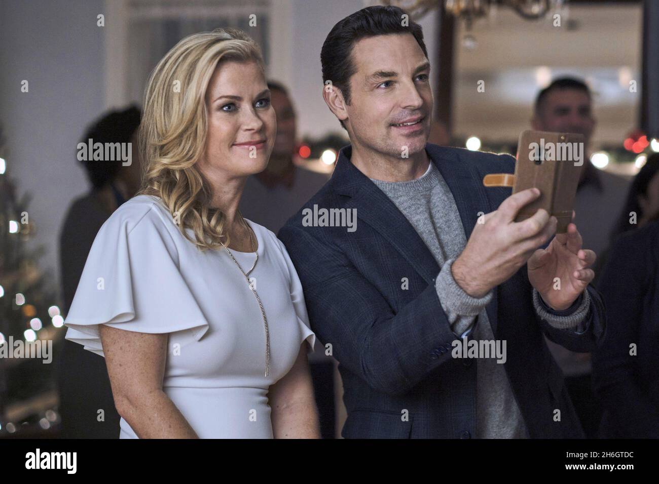 OPEN BY CHRISTMAS, from left: Alison Sweeney, Brennan Elliott, (aired ...