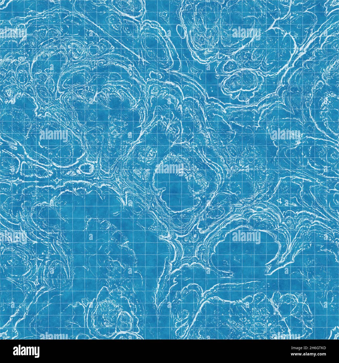 Seamless bright blue blueprint pattern for textile and print Stock ...