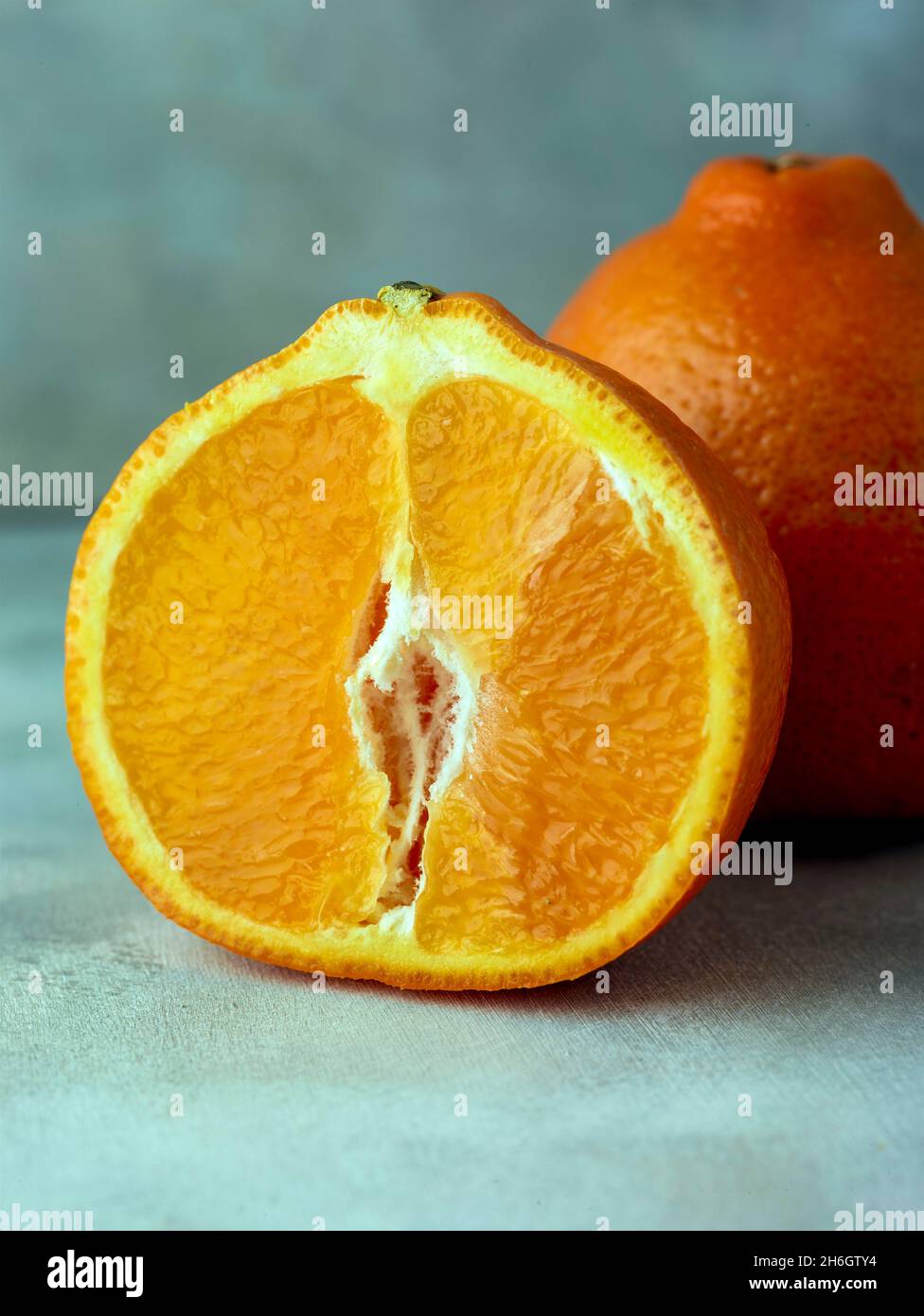 Super juicy Tangelo (Mineola Fruit) food still-life representation ...