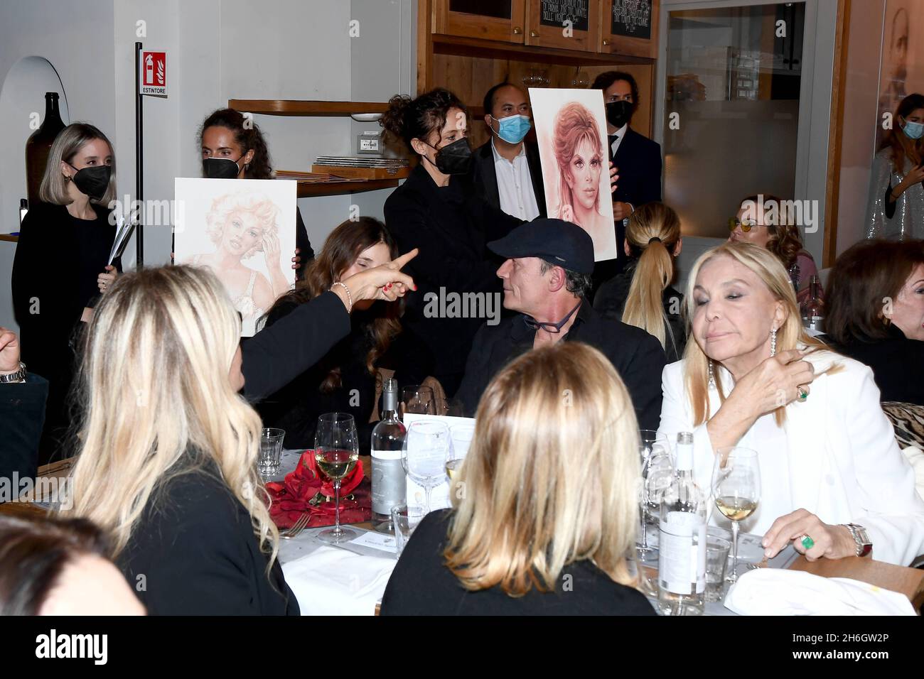 Rome, Italy. 15th Nov, 2021. Rome: Collegio restaurant. Dinner for the ...