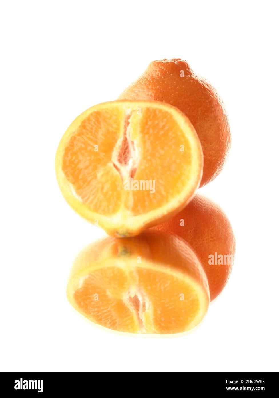 Super juicy Tangelo (Mineola Fruit) food still-life representation ...
