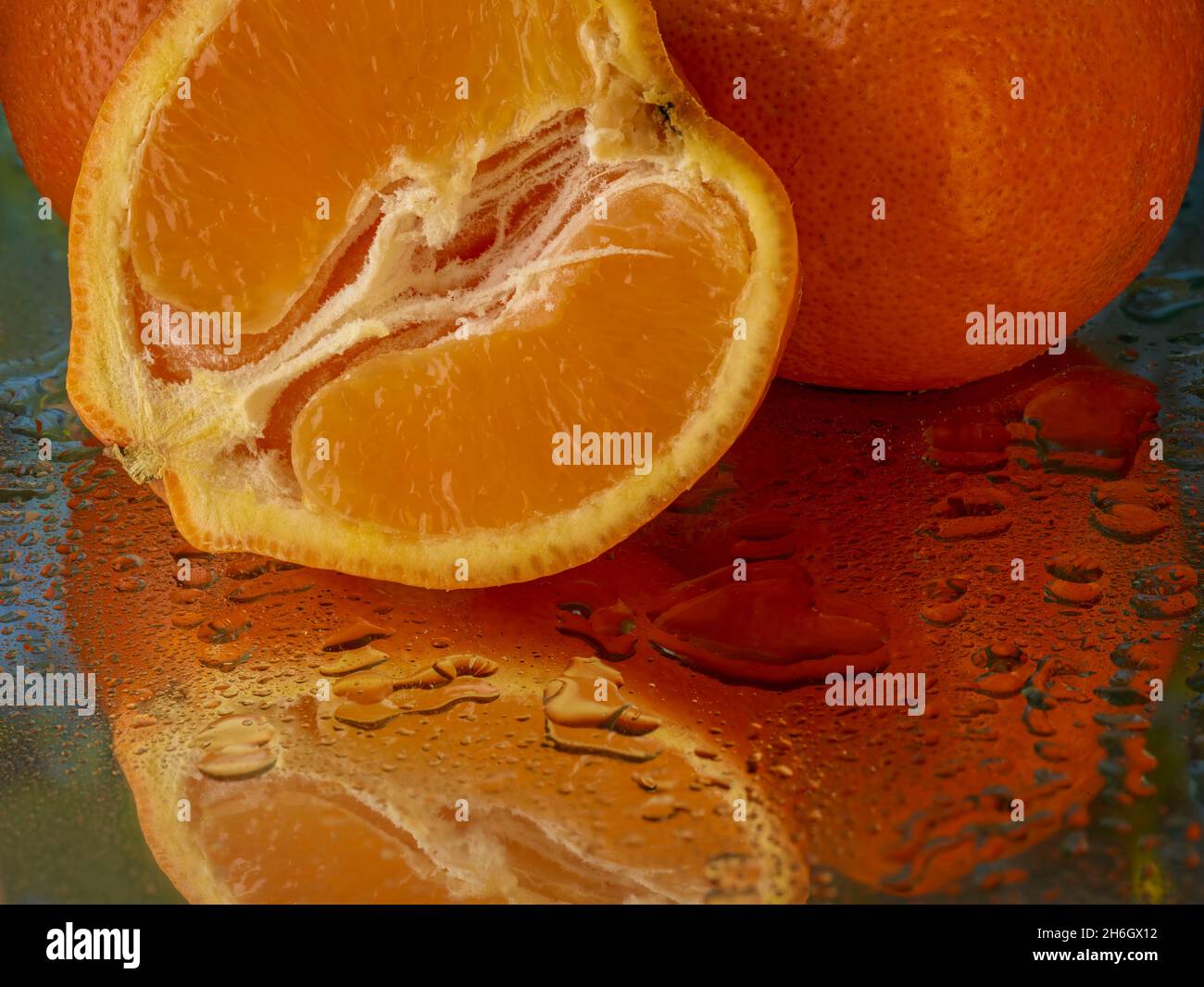 Super juicy Tangelo (Mineola Fruit) food still-life representation ...