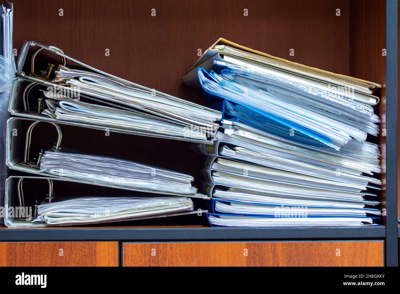 Ring binders filing cabinet hi-res stock photography and images - Alamy