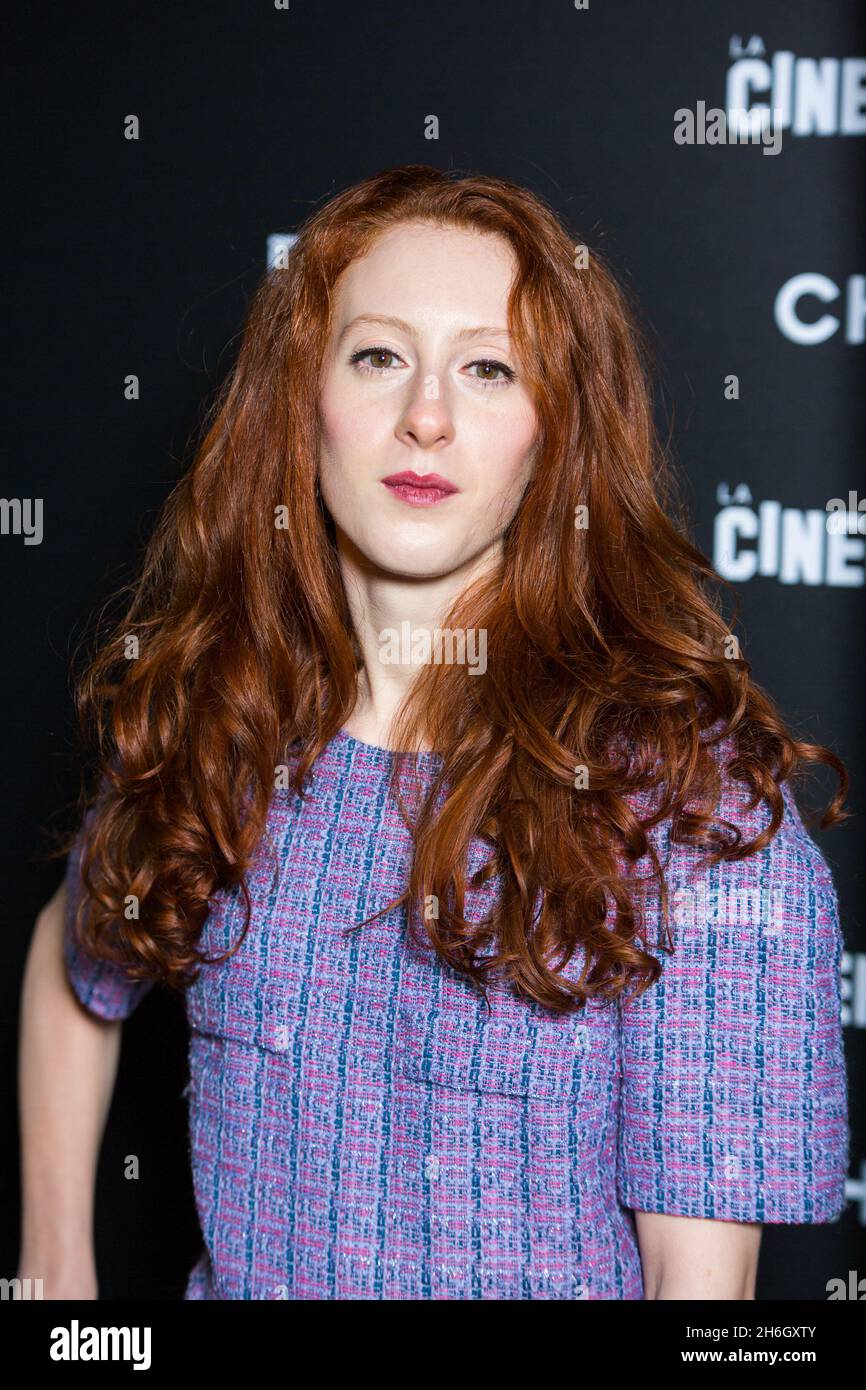 Roxane Duran wearing Chanel attends 'Les Amants' film Premiere as part ...