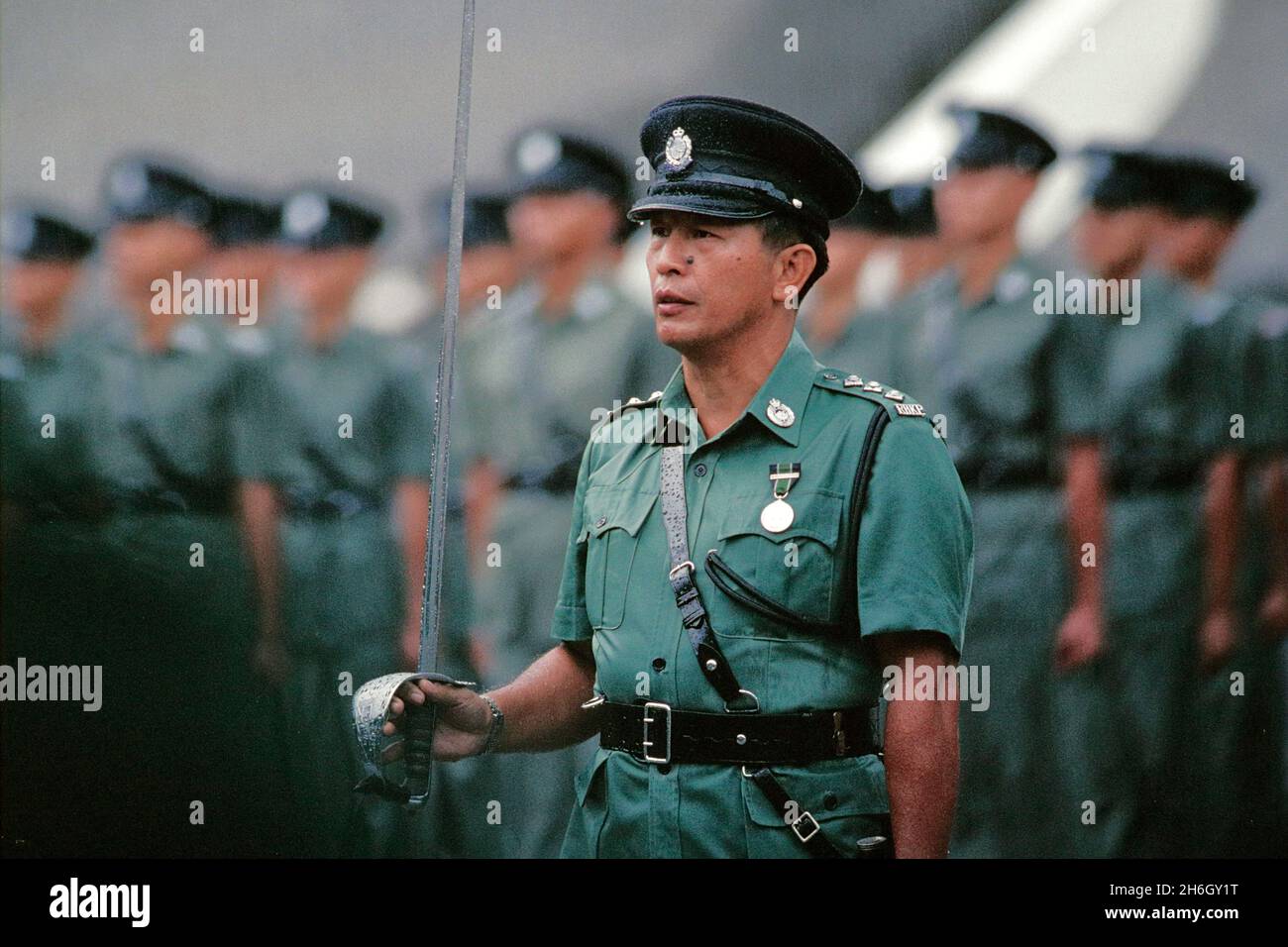 Royal Hong Kong Police, Police Training School, Passing-Out Parade in ...