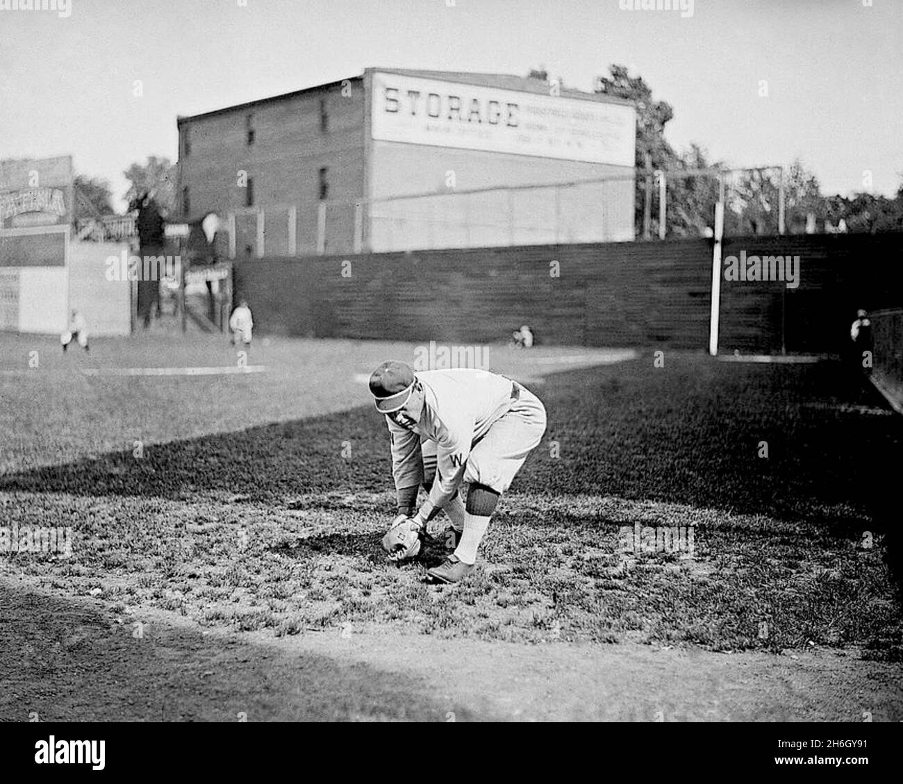 William Herman "Germany" Schaefer, Washington Senators, 1912 Stock ...