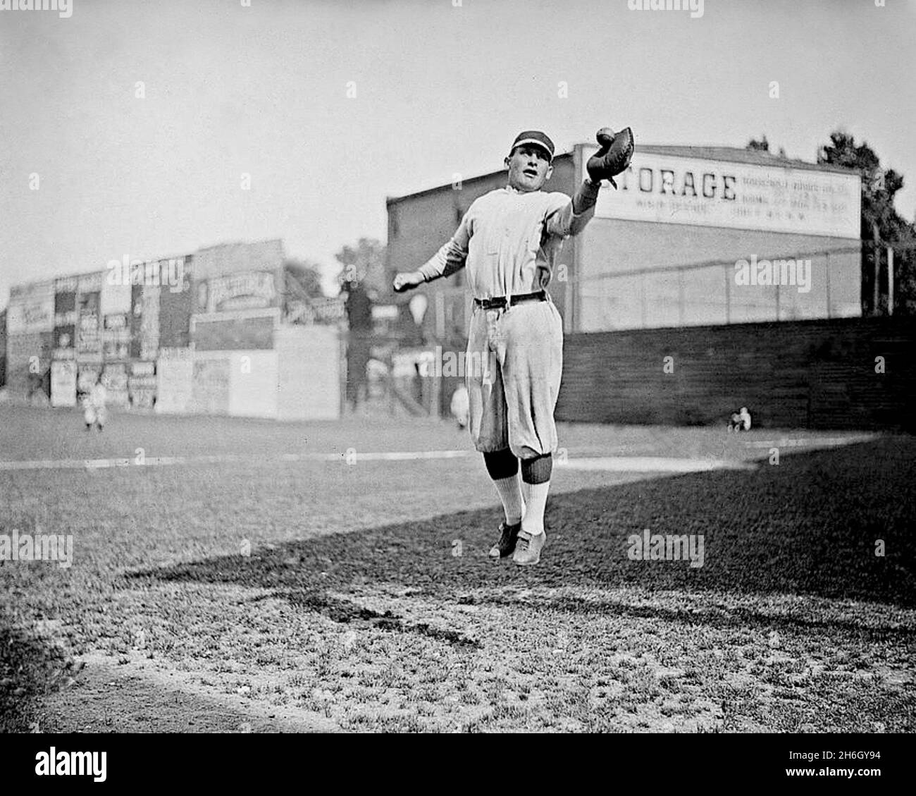 William Herman "Germany" Schaefer, Washington Senators, 1913 Stock ...