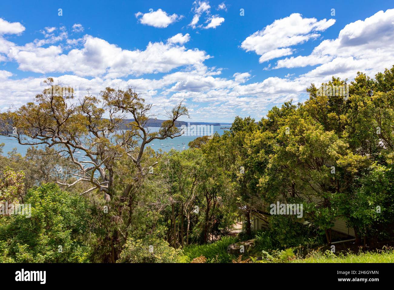 Glimpses of Pittwater boating and water area in Sydney's north, Sydney ...