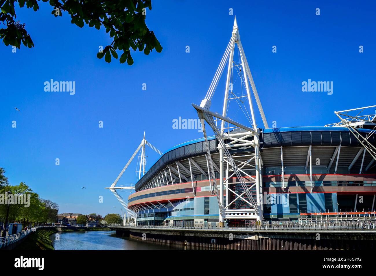 Principality stadium and river hi-res stock photography and images - Alamy