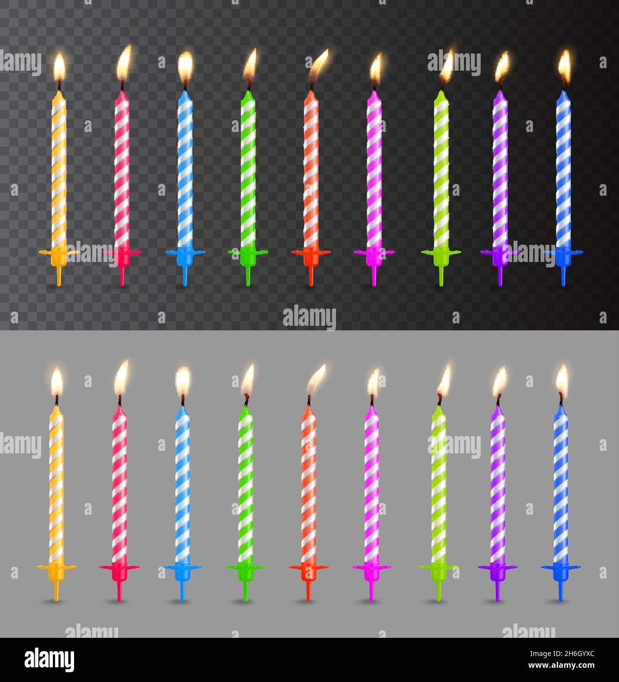 Candlestick holders Stock Vector Images - Alamy