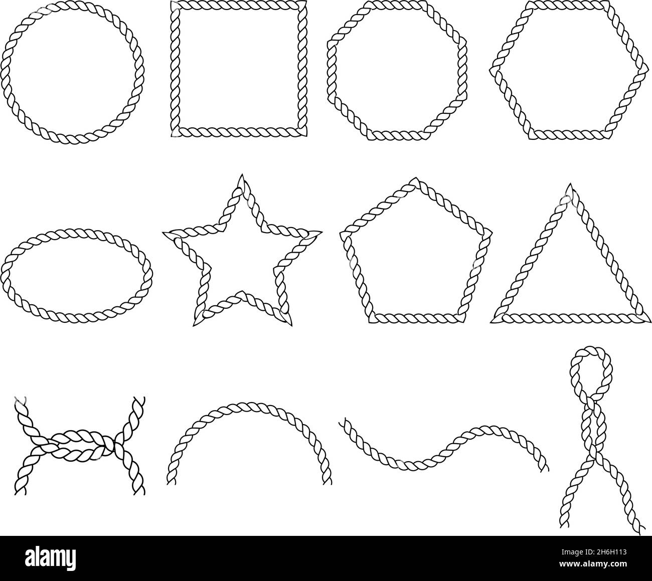 chain vector illustration set, Chain icon, File contains various shapes ...