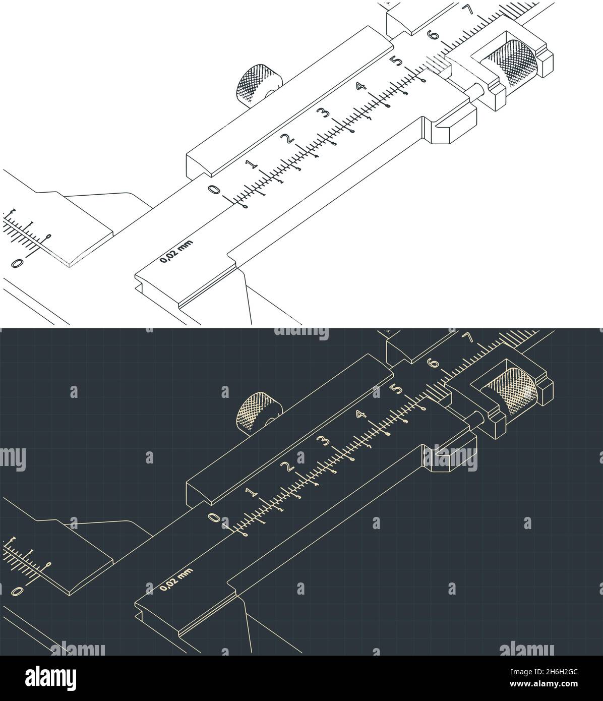 Stylized vector illustration of analog stainless steel gear tooth ...
