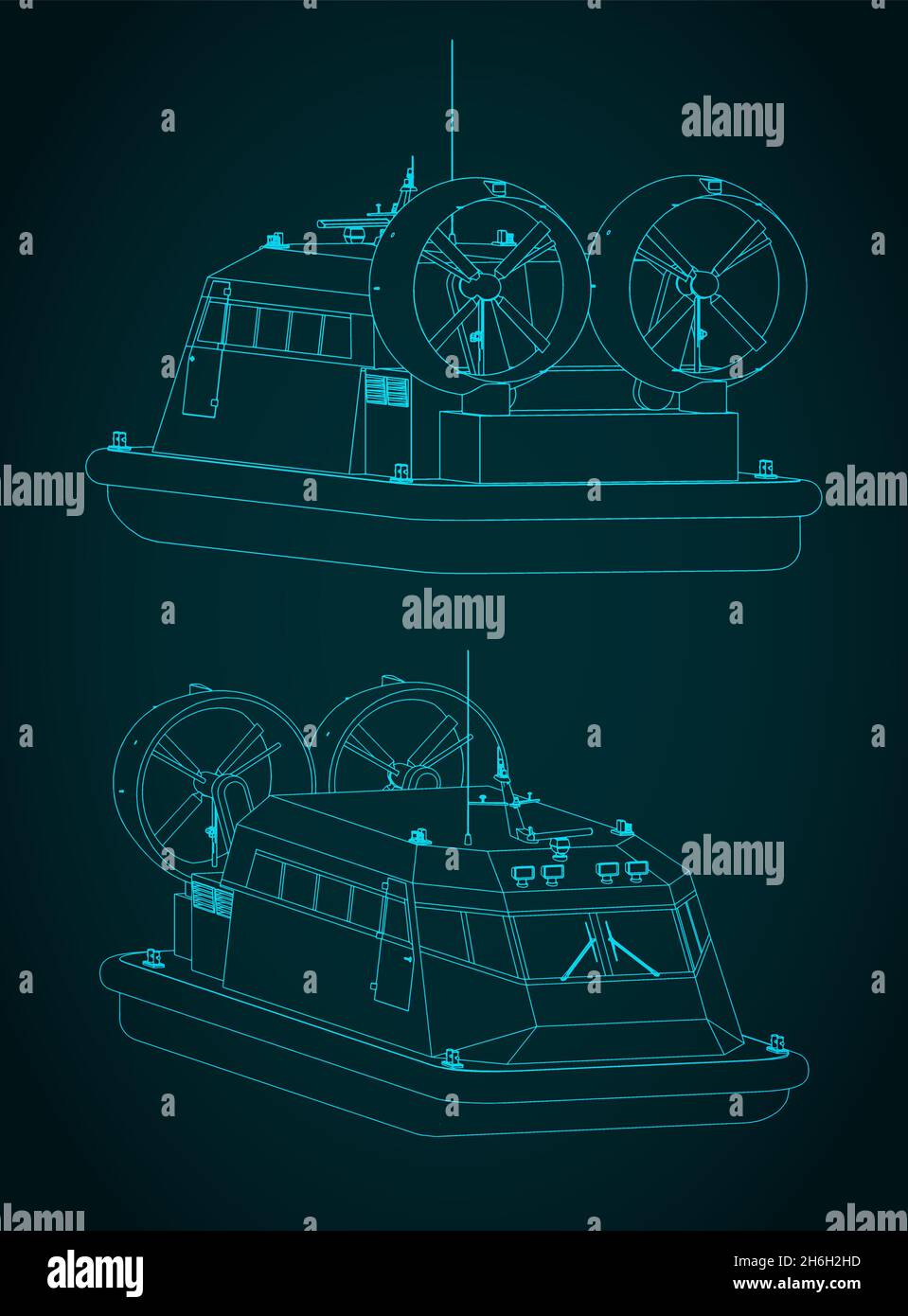 Hovercraft Blueprints