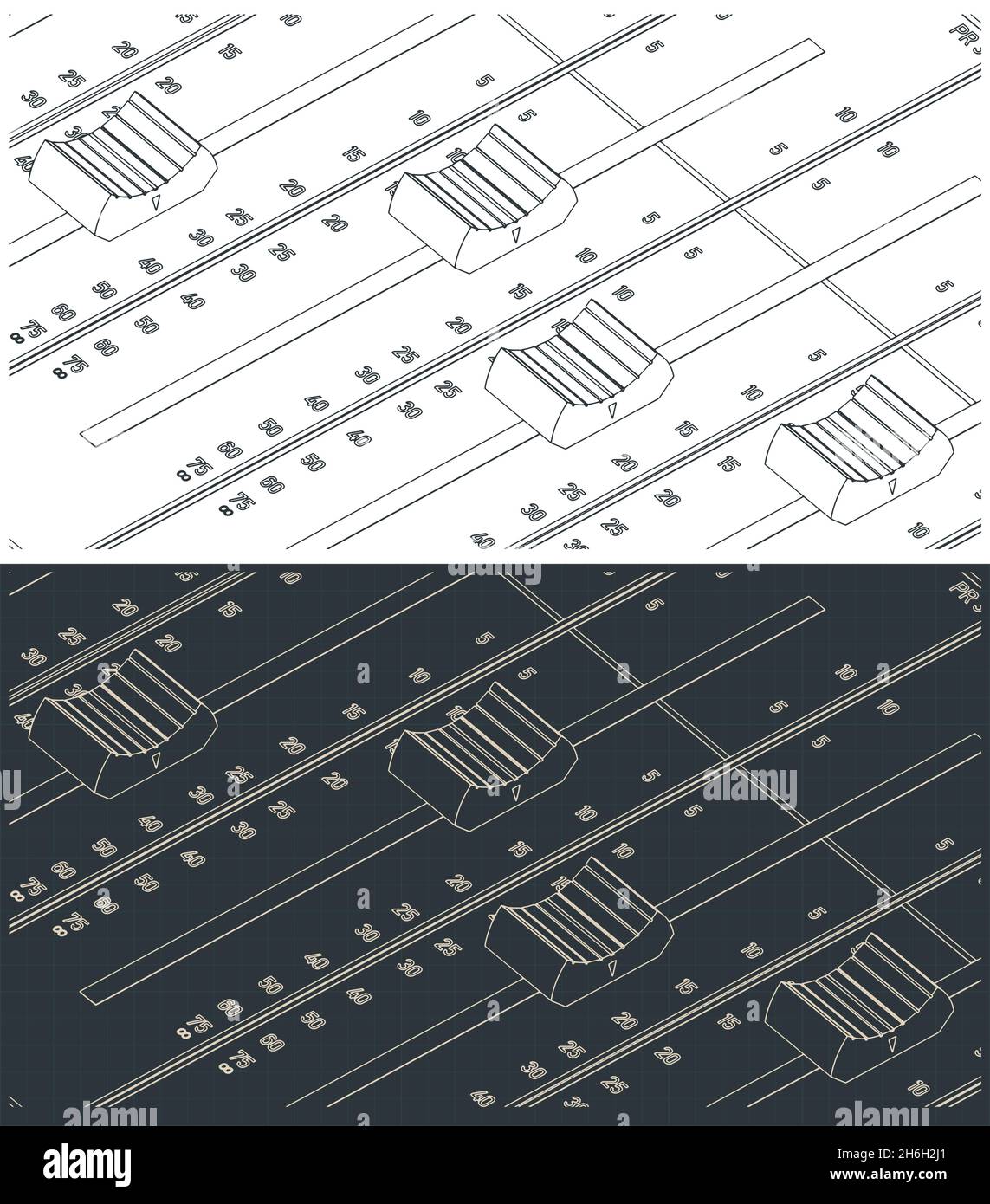 Sliders vector vectors hi-res stock photography and images - Alamy