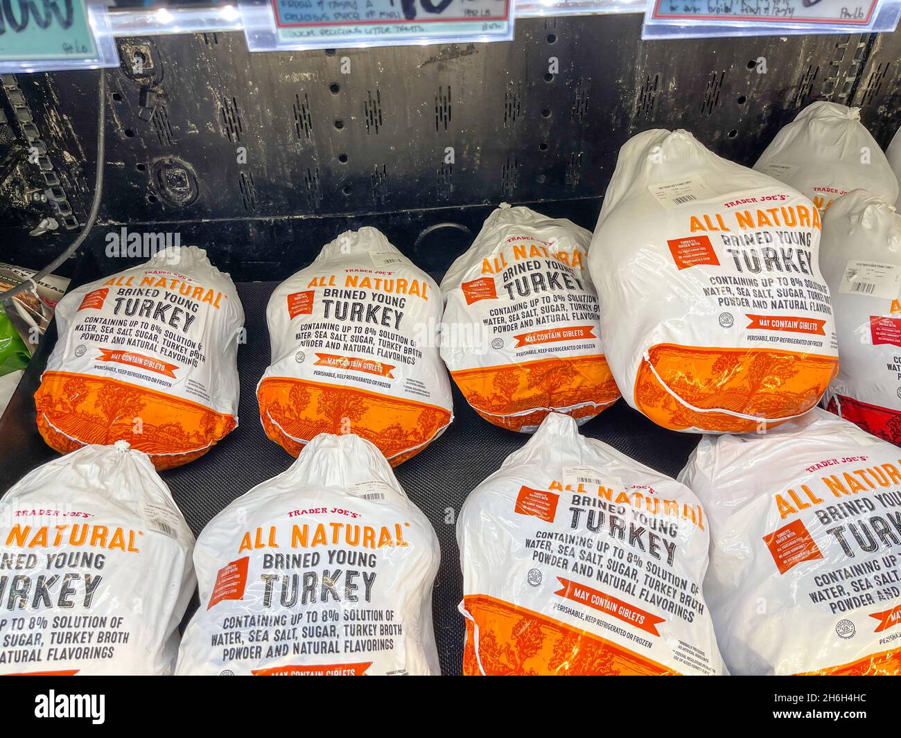 Frozen turkey poultry hi-res stock photography and images - Alamy