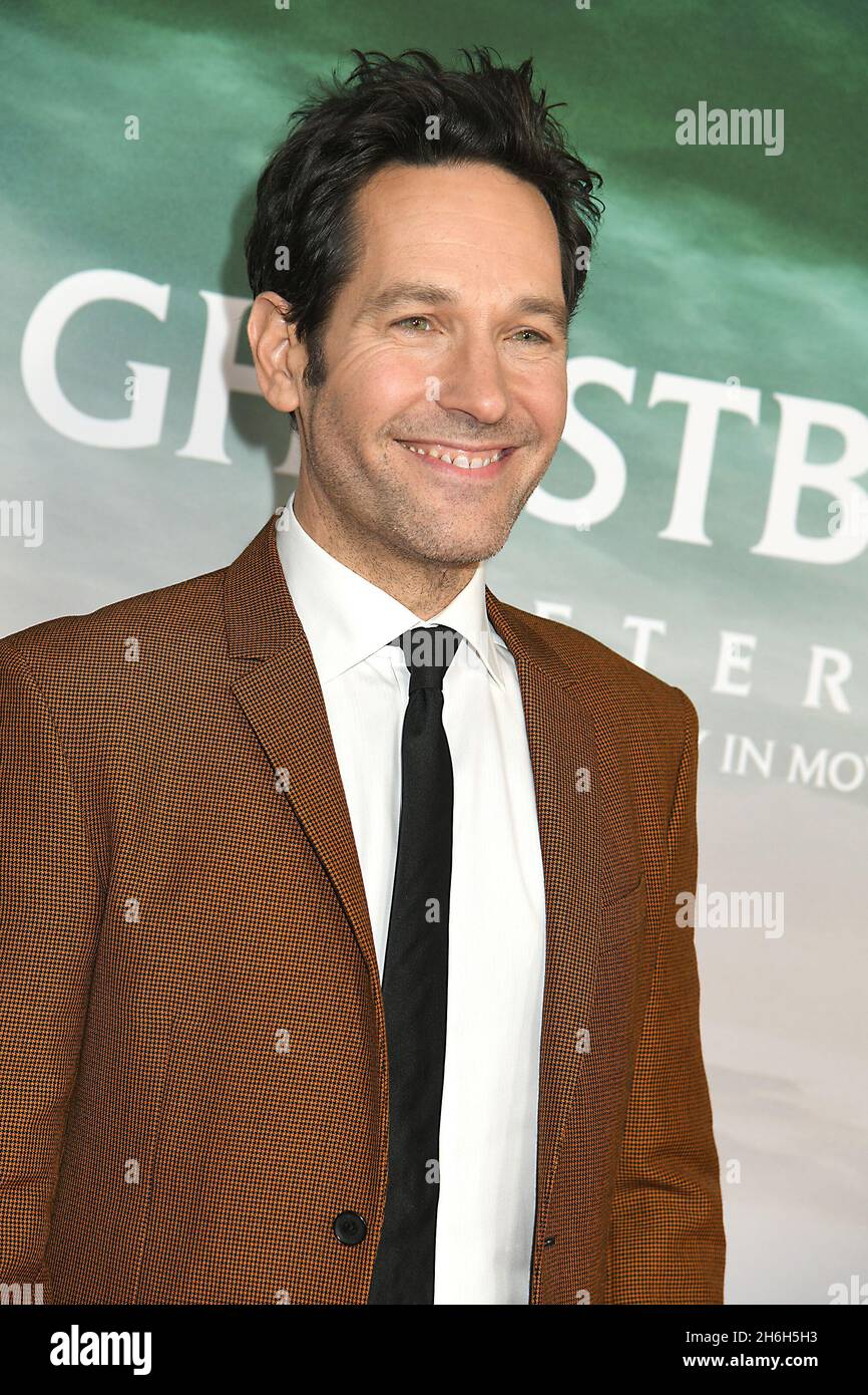 Paul Rudd attends the "Ghostbusters:Afterlife" Movie Premiere on ...