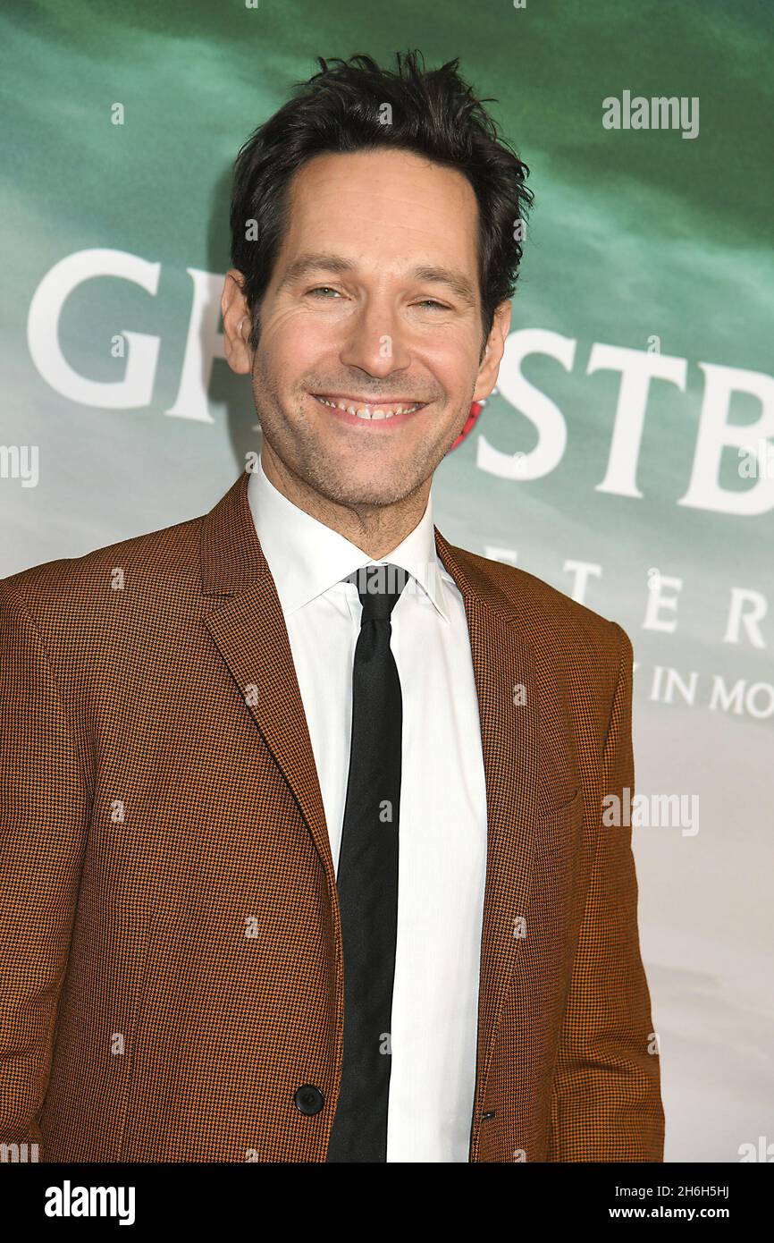 Paul Rudd attends the "Ghostbusters:Afterlife" Movie Premiere on ...