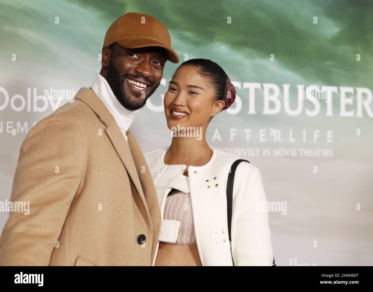 New York, United States. 15th Nov, 2021. Aldis Hodge arrives on the red ...