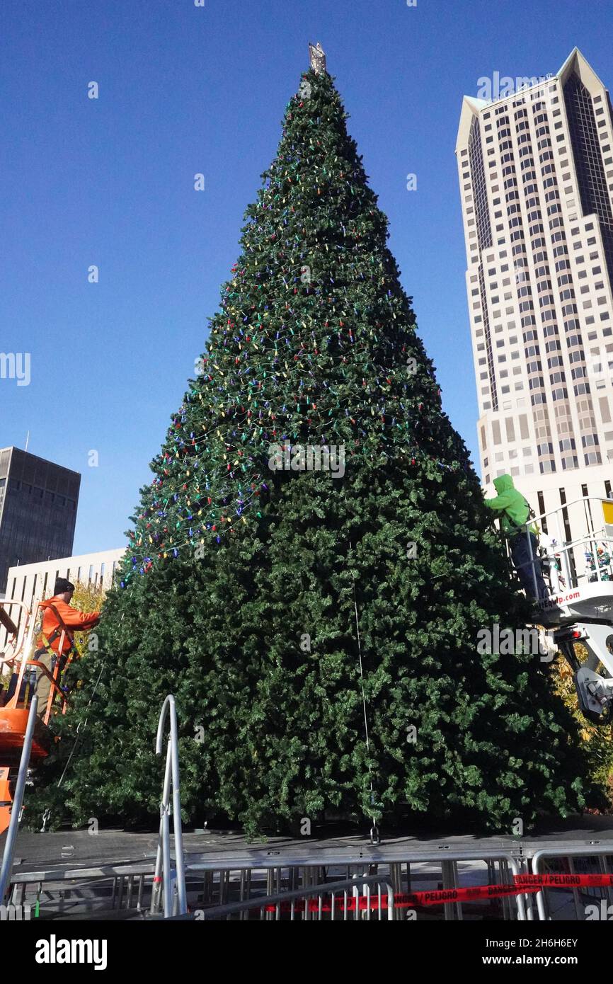 15 foot christmas tree hi-res stock photography and images - Alamy