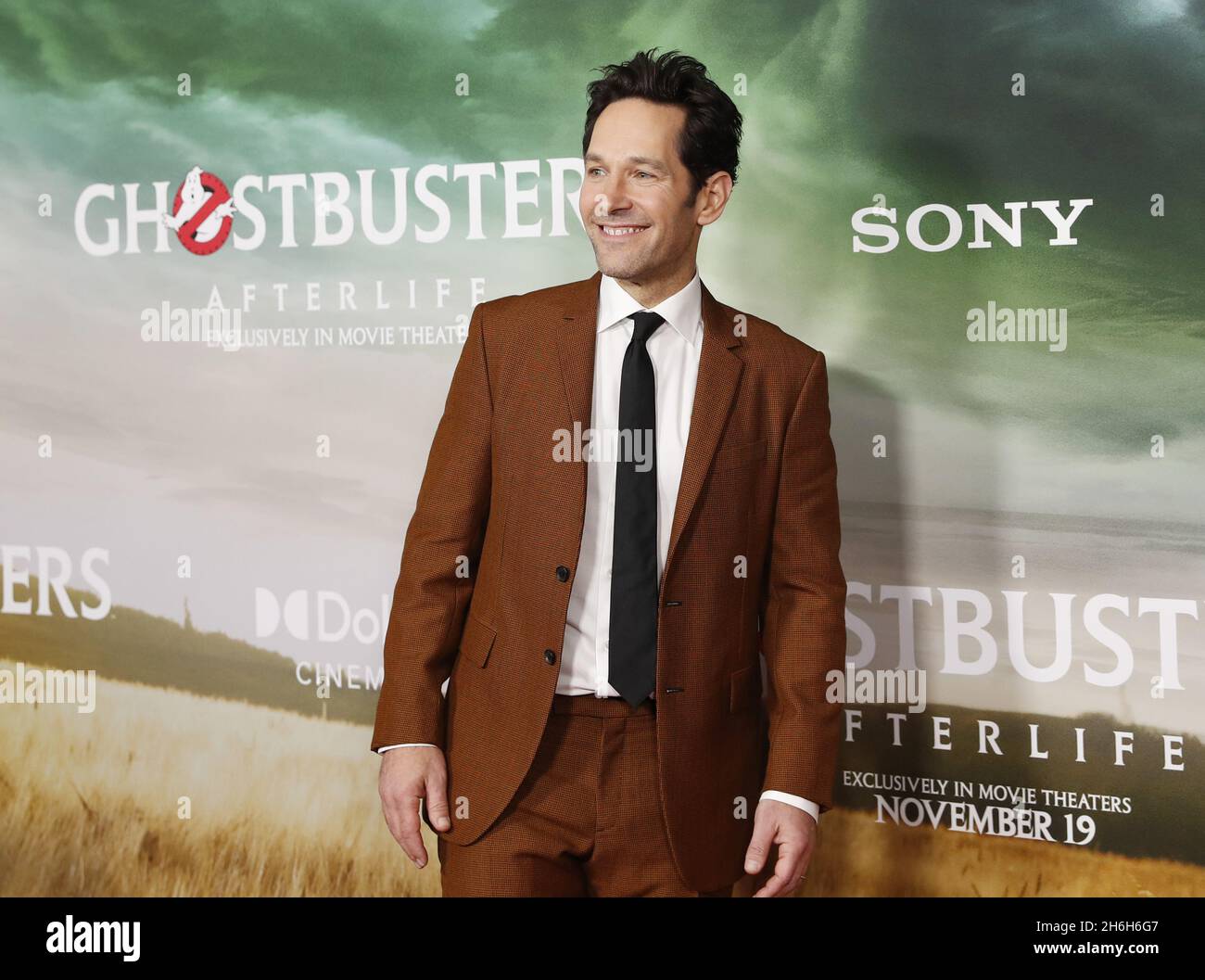 New York, United States. 15th Nov, 2021. Paul Rudd arrives on the red ...