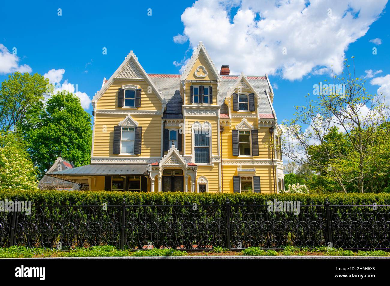Charles Haskell House is a Victorian Gothic style historic house built ...