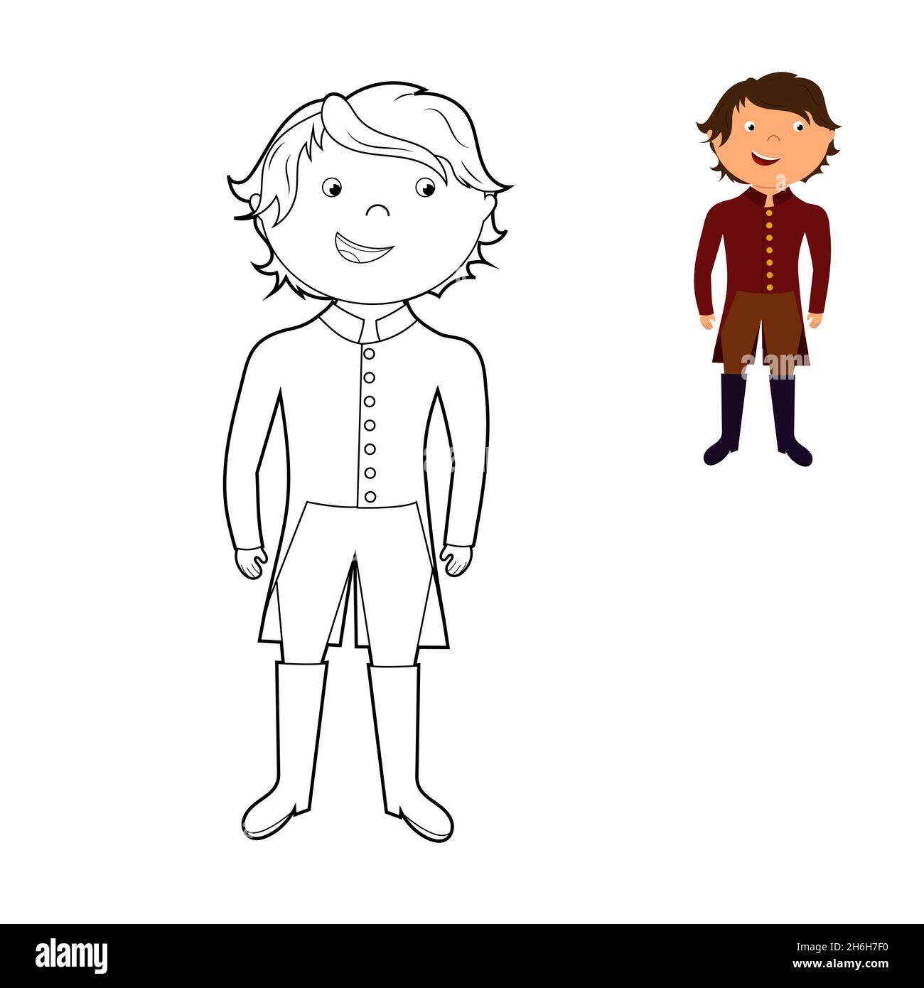 Handsome Prince Drawing