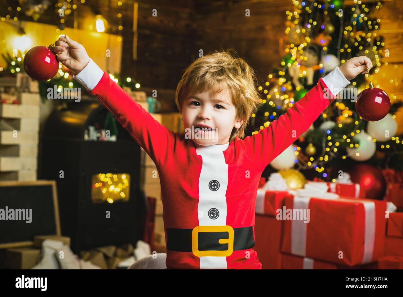 Excited Kid Christmas