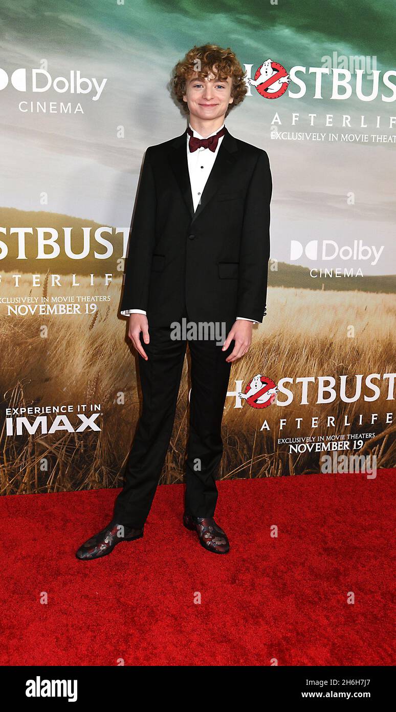 Will Buie attends the "Ghostbusters:Afterlife" Movie Premiere on ...