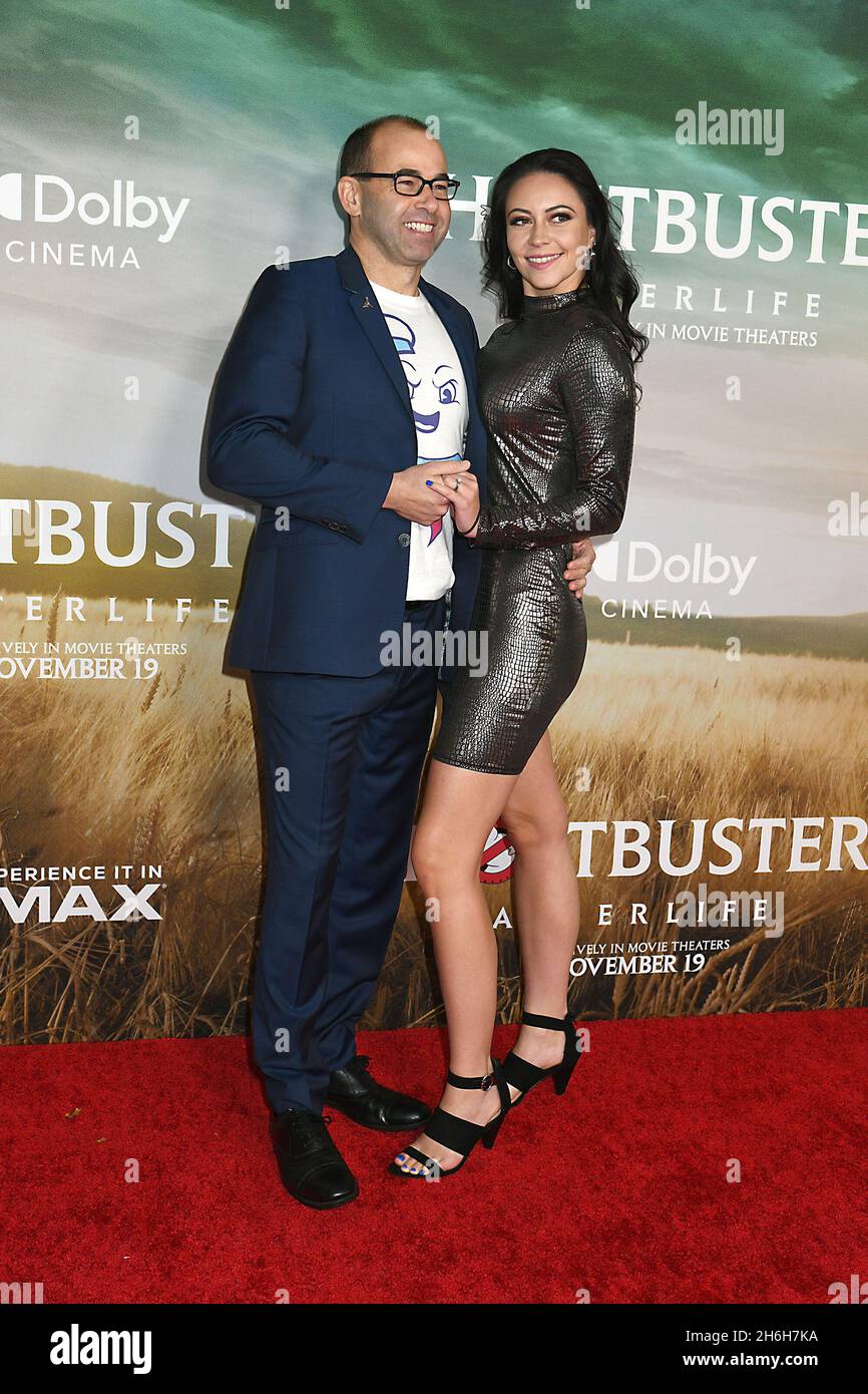 James Murray and Melyssa Murray attends the "Ghostbusters:Afterlife ...