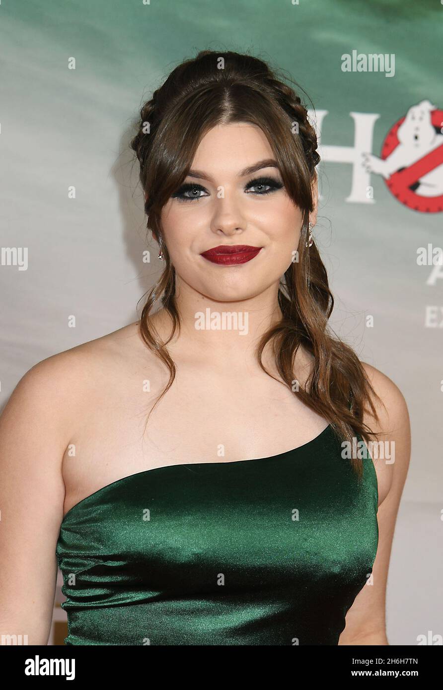 Kenzie Pallone attends the "Ghostbusters:Afterlife" Movie Premiere on ...