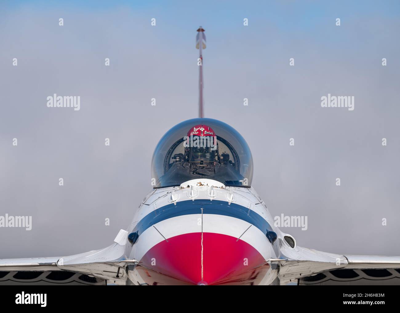 Col. John Caldwell, commander of the U.S. Air Force Air Demonstration ...
