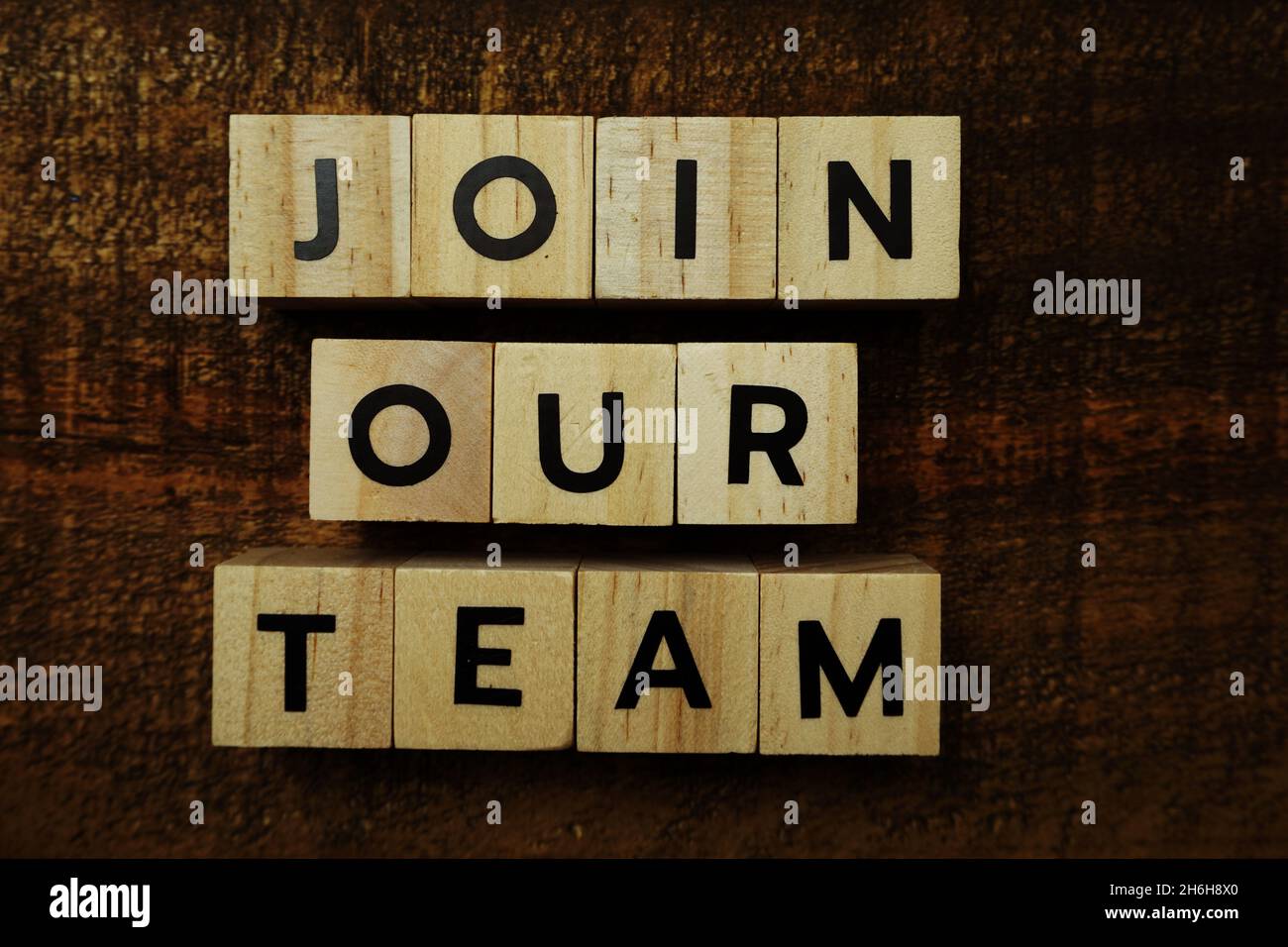 Join Our Team alphabet letters Stock Photo - Alamy