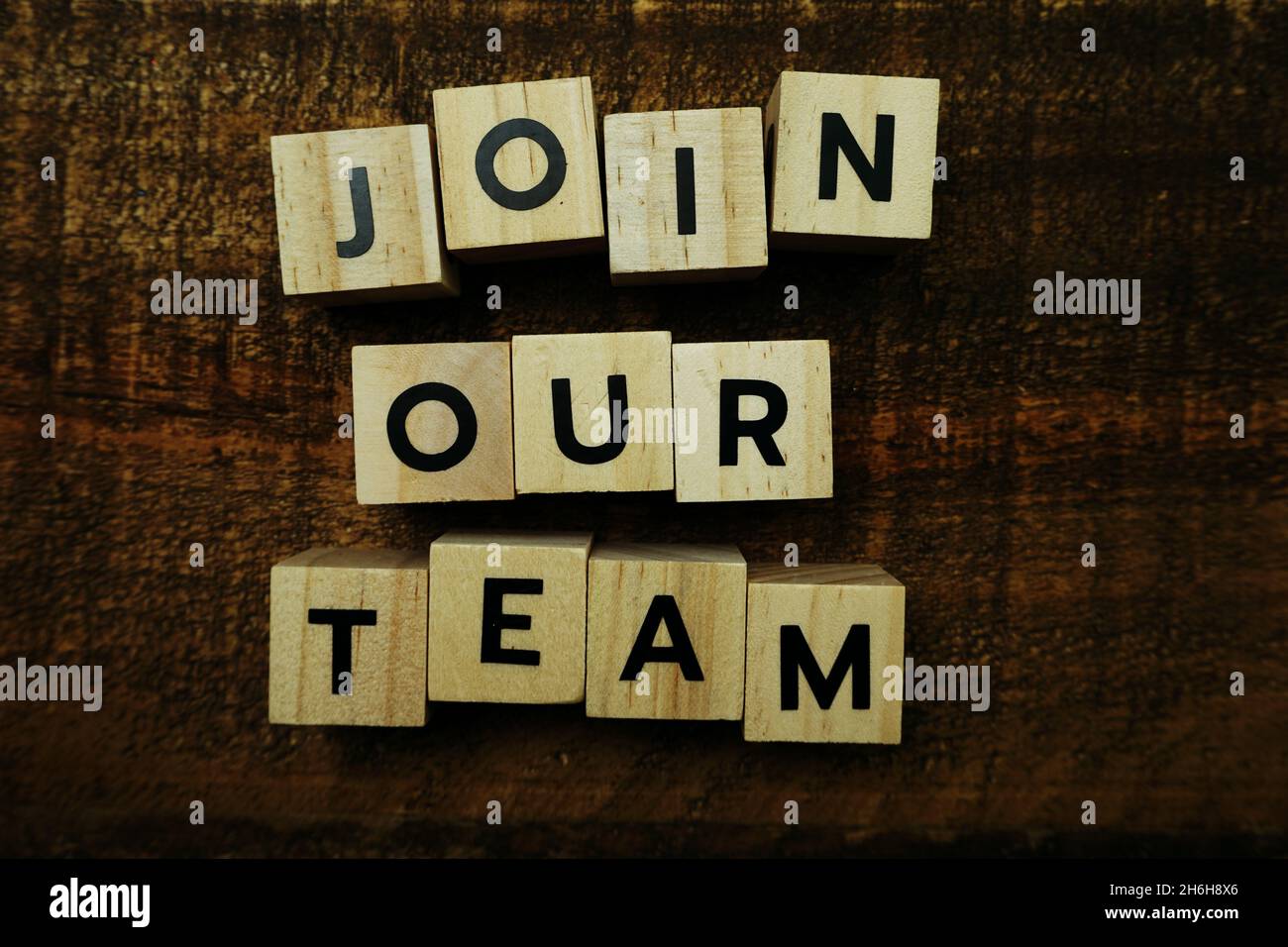 Join Our Team alphabet letters Stock Photo - Alamy