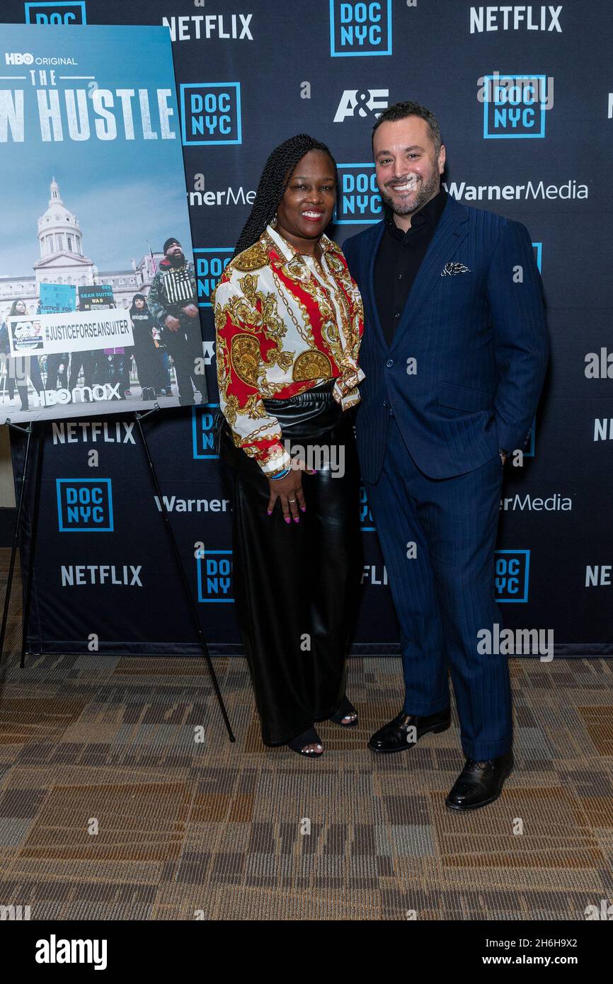 Subjects Nicole Suiter and Jeremy Eldridge attend premiere of The Slow ...