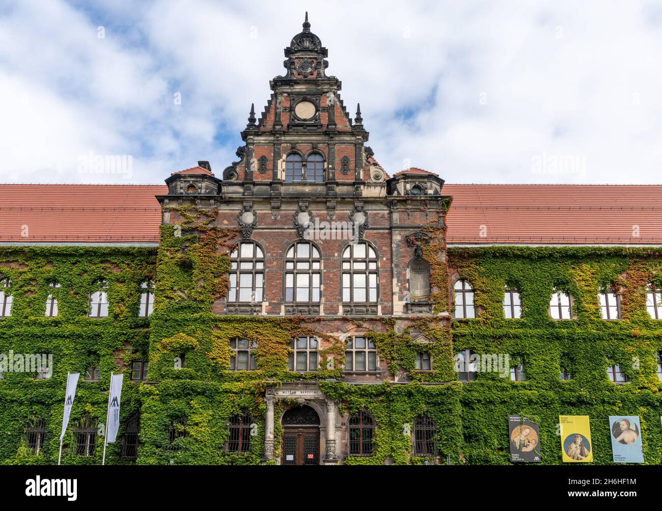 Wroclaw, Poland - 17 September, 2021: exterior view of the National ...