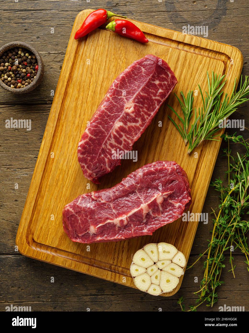 Top blade steak raw hi-res stock photography and images - Alamy