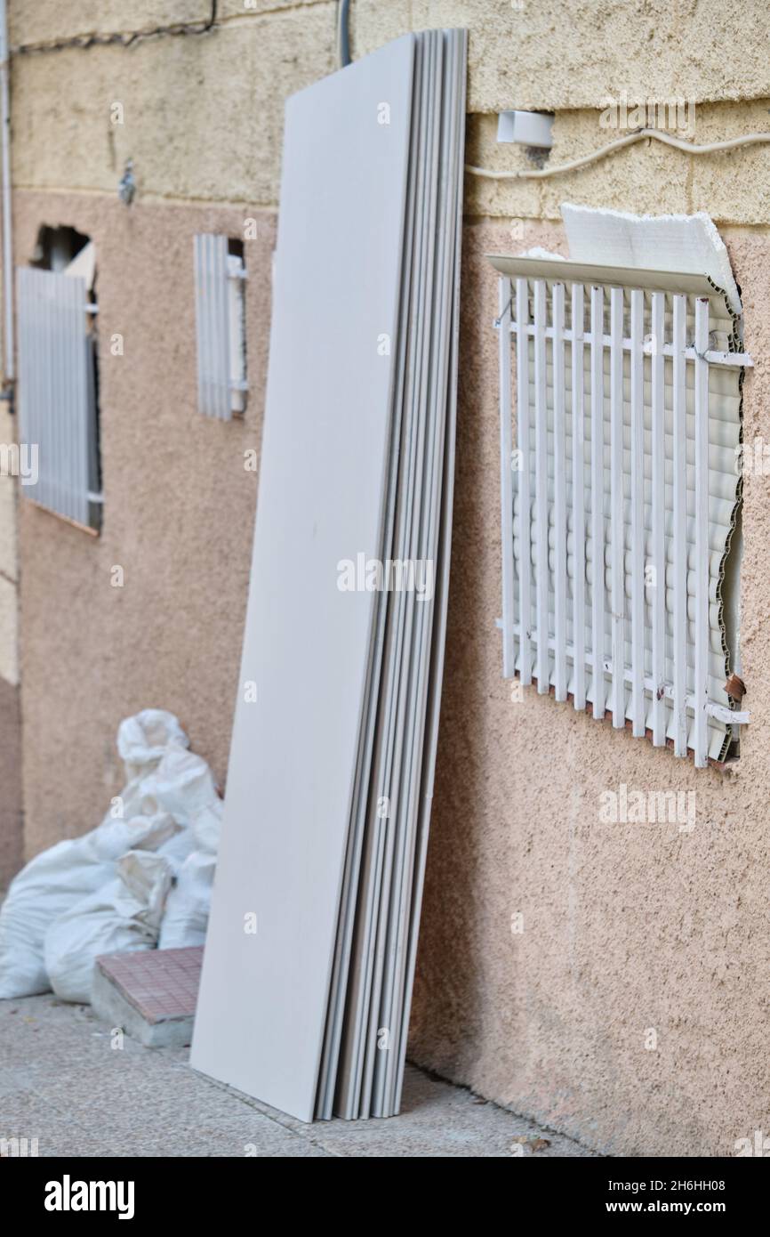 Construction sheets hi-res stock photography and images - Alamy