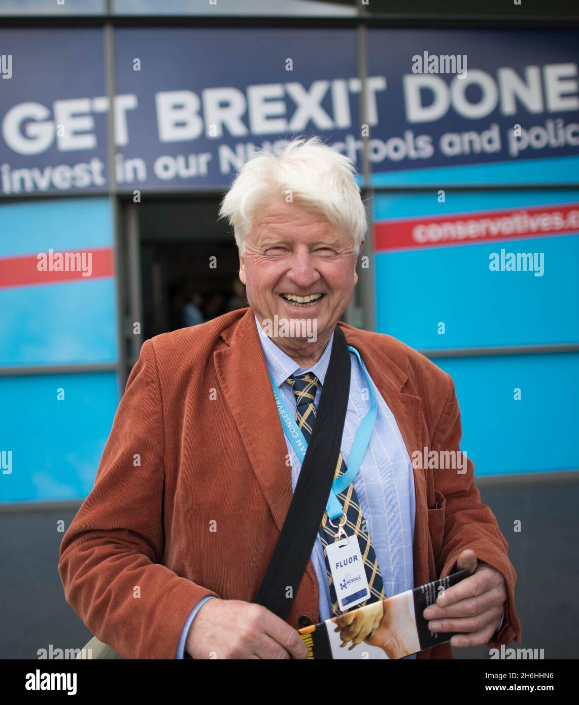 File photo 1/10/2019 of Stanley Johnson. A senior Conservative MP and a ...