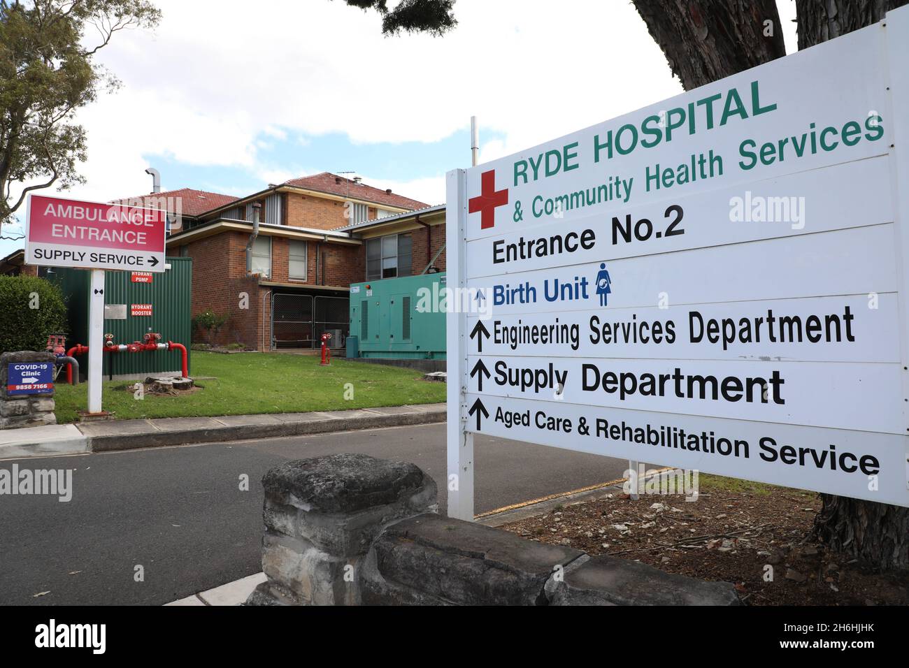 Ryde Hospital, Denistone, Sydney, NSW, Australia Stock Photo - Alamy